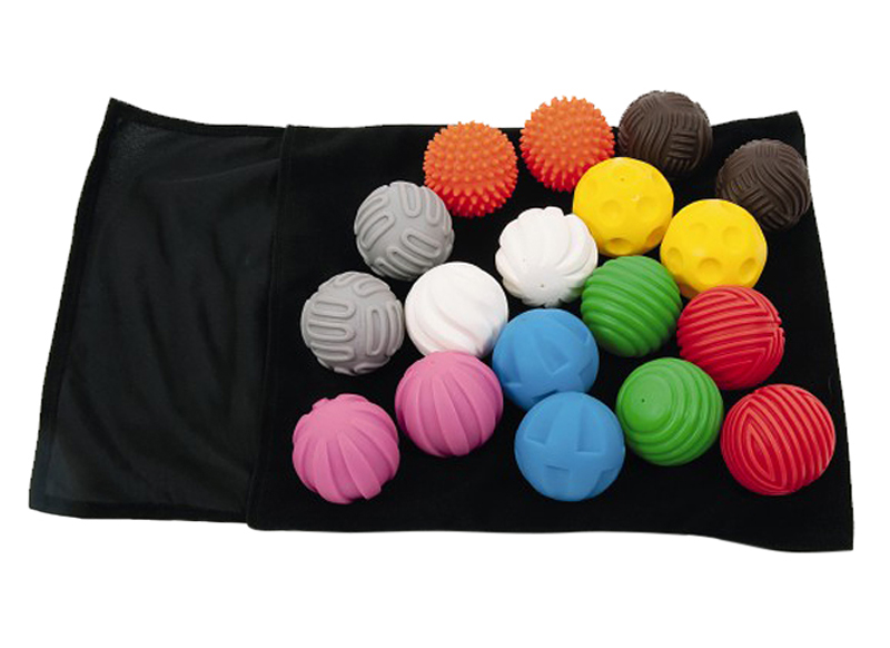 Tactiel - Sensorisch - Matching Balls - Set Van 18 - Capi Education